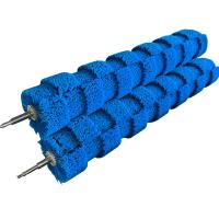 China Automatic Computer Car Washer Wheel Hub Brush Roller with High/Low Fur Brush Stainless Steel for sale
