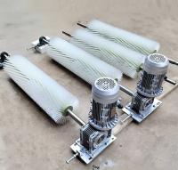 China 1600mm Wide Belt Cleaner with Electric Brush Roller for Cement, Coal, and Sand Factory Conveyor Belts for sale