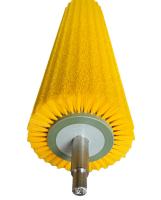 China Industrial Cylindrical Cleaning Brush Roller Fruit and Vegetable Cleaning Brush Roller for sale