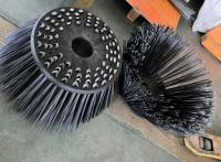 China 450mm Steel Wire Brush Disc for Road Sweeping and Vacuum Cleaning Vehicles for sale