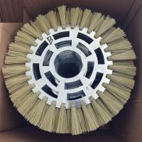 China Sliced Steel Wire Brush Diamond Sand Polishing Brush Roller for sale