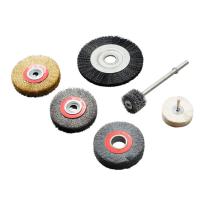 China Flat Steel Wire Brush for Rust Removal, Copper Plating, and Polishing of Steel Wire Wheel for Wire Turbine for sale