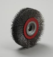 China Flat Steel Wire Brush for Rust Removal, Copper Plating, and Polishing of Steel Wire Wheel for Wire Turbine for sale