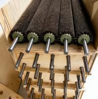 China Industrial Cleaning and Polishing Sisal Bristle Roller Steel Plate Wooden Board Polishing and Grinding for sale