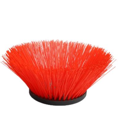 China 3-Hole 4-Hole Floor Scrubber Disc Brush 500mm Road Sweeper Side Brush for sale