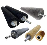 China Functional Polishing Dustproof Winding Brush Roller Roller Brush for sale