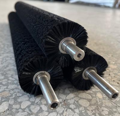 China Functional Polishing Dustproof Winding Brush Roller Roller Brush for sale