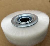 China Total diameter * Inner hole * Thickness Nylon Wire Polishing Brush Wheel Press Type Hollow Wheel Brush for sale