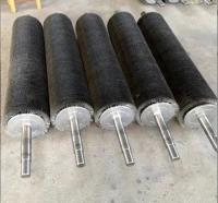China Mechanical Polishing Roller Brush Rust Removal Polishing Winding Type for sale