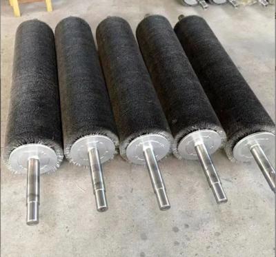 China Mechanical Polishing Roller Brush Rust Removal Polishing Winding Type for sale