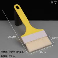 China Non Shedding Wool Imitation Brush, Soft Wool Brush, Paint Coating Brush, Plastic Handle for sale