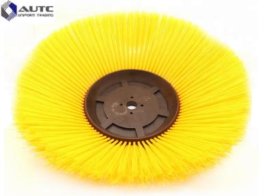 China PP Mix Road Sweeper Brush Eco - Friendly Magnetic Battery Grass Push Rotary Cleaning for sale