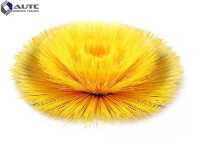 China Customize Road Sweeper Brush Galvanized Iron Base Anti - Corrosion Adjustable for sale