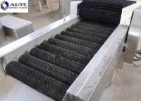 China Nylon PP Cylindrical Roller Brush Electric Conveyor Customized Color Soft Bristle for sale