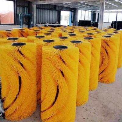 China Dulevo 76 1100 3000 5000 Futura Sweeping Roller Brush Dulevo Main Broom 215mm*250mm*1280mm for sale