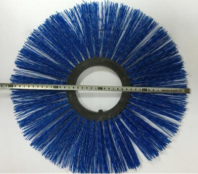 China 110*400mm Poly Disc Sweeping Brush For Scarab M6 Swivelling Widesweeper for sale