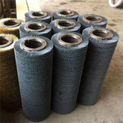 China Pressure Plated Cylinder Silicon Carbide/Nylon/Plastic Abrasive Tools Polishing Brush for sale