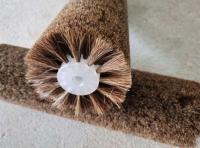 China Horse Tail Derust PVC Roller Cylindrical Spiral Brushes for sale