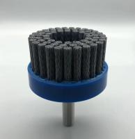 China 0.8mm Polishing Circular Abrasive Nylon Crimped Wire Wheel Brush for sale