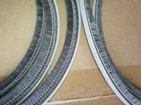 China 4mm Plastic Based Flexible Silicone  Metal Channel Strip Brushes for sale