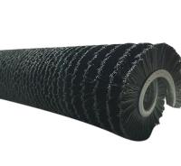 China Conveyor and Bakery Nylon Cleaning Sprial Brush Roller for sale