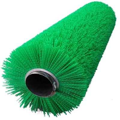 China Stainless Steel Elgin Runway Road Broom Sweeper Brush for sale