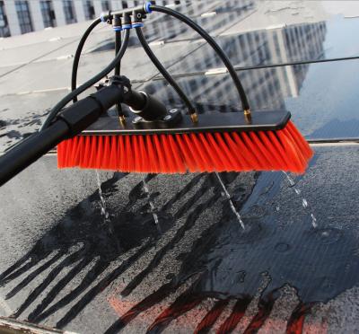 China ISO9001 5.4m Black Carbon Fiber Solar Module Cleaning Brush for sale