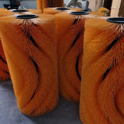 China Dulevo 5000 Sweeper Roller Brush Poly For 650*1280 Road Cleaner for sale
