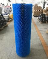 China 305mm Nylon Bristles Road Sweeper Brush Silicon Carbid  PP Roller for sale