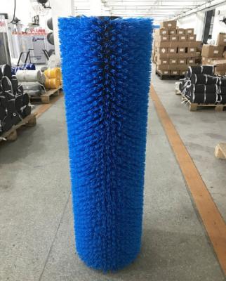 China 305mm Nylon Bristles Road Sweeper Brush Silicon Carbid  PP Roller for sale