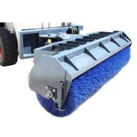 China 300mm OD Skid Steer Road Street Sweeper Brush Attachment PP fiber for sale