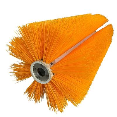 China Large Poly Cleaning Tube Brooms Road Brush for sale