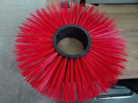 China Sweeping Cleaning Synthetic Fibre Road Street Sweeper Ring Flat Brush for sale