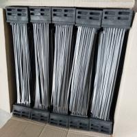 China Block Flat Steel Wire Street Sweeper Brush  gutter broom for sale