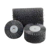 China PP Core Brush Roller Cleaning With Abrasive Nylon Wire For Dust Removal for sale