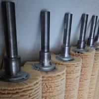 China Anti Static Wire Brush Roller Woodworking Furniture Dust Removal Brush Roller for sale