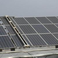 China Solar Panel Cleaning Robot Motor Drive Wash Equipment Solar Panel PV Module Clean Tool for sale
