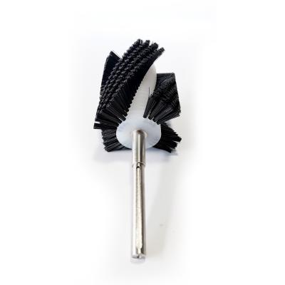 China Nylon Bristle Round Industrial Roller Cleaning Brush for sale