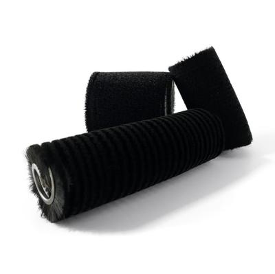 China External Winding Roller Brush For Glass Cleaning, Steel Plate Treatment And Bleaching Dyeing Industry for sale