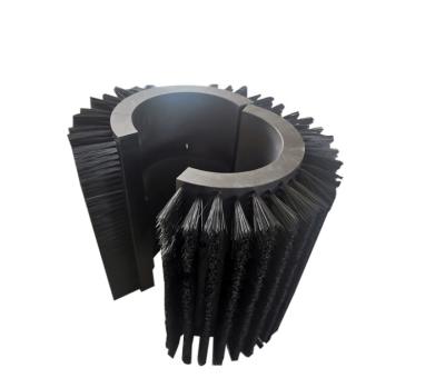China Long Bristle Cylindrical Wheel  Brush Roller for sale