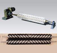 China Mine Unpowered Brush Conveyor Brush Cleaner for sale