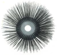China Johnston Sweeper Steel Gutter Broom  , Flat Steel Wire Road Sweeper Brush for sale