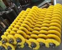 China Roller Brush For Cleaning Dust Removal Guide With Nylon Wire Spring  Brush for sale