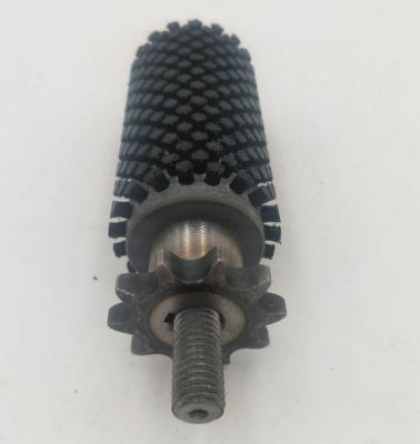China Mechanical Of Brush Roller With Sprocket Brush Cleaning And Conveying Brush for sale
