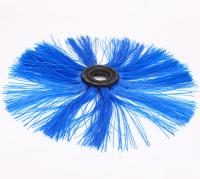 China 8mm Pin Guardrail Cleaning Wafer Brush Sweeper Roller Brush for sale