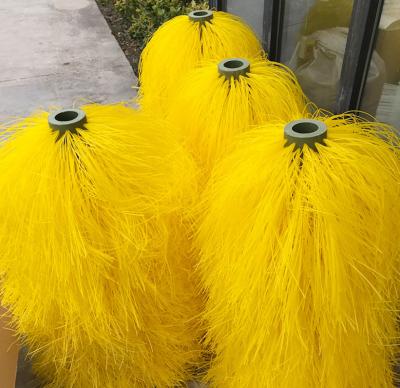 China Nylon Wire Construction Site Cleaning Truck Highway Guardrail Cleaning Brush for sale