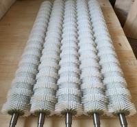 China Concave Convex  Potato Peeling Brush Threshing Roller Brush for sale