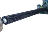 China Abrasive Spiral Wound Roller Brushes for sale