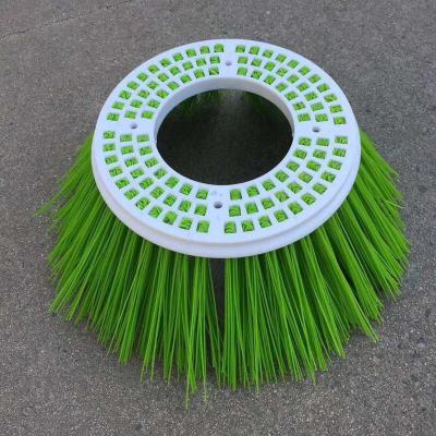 China 320*600mm Steel Wire Snow Side Broom Road Cleaning Sweeper Brushes for sale