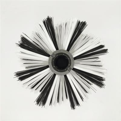 China Walkways Driveways Surface Sweeping Road Cylinder Brush for sale